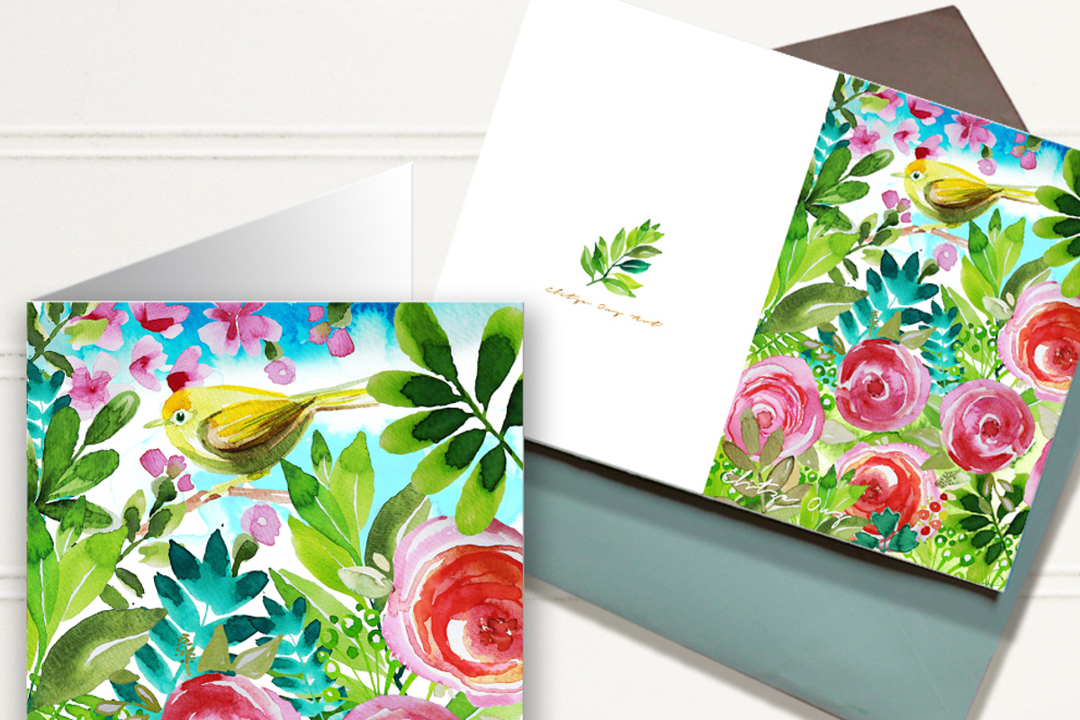 Printable cards; Easter bird;, a Card Template by Download Graphic Art