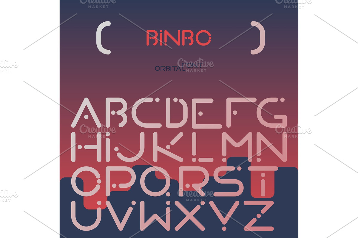 English alphabet digital letters, an Illustration by BCP.group ...