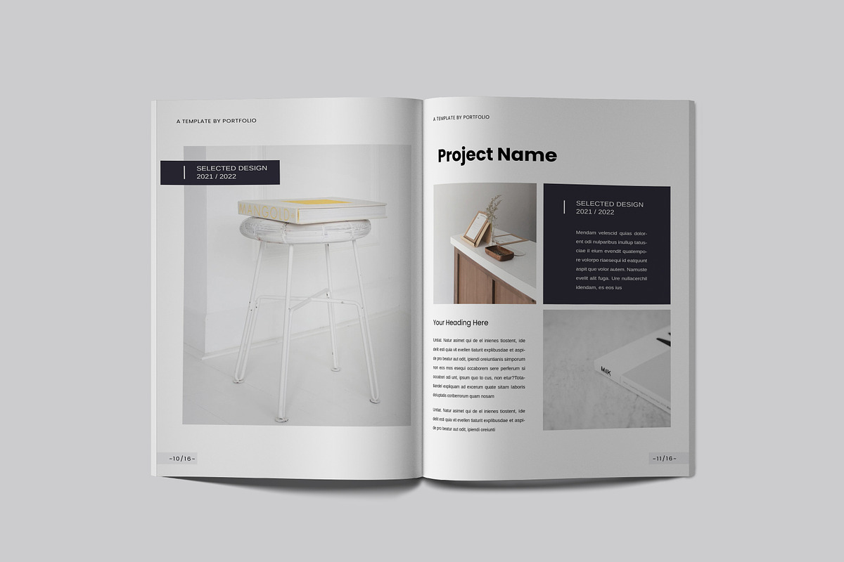 Clean Portfolio Template, a Templates & Theme by evgenystudio