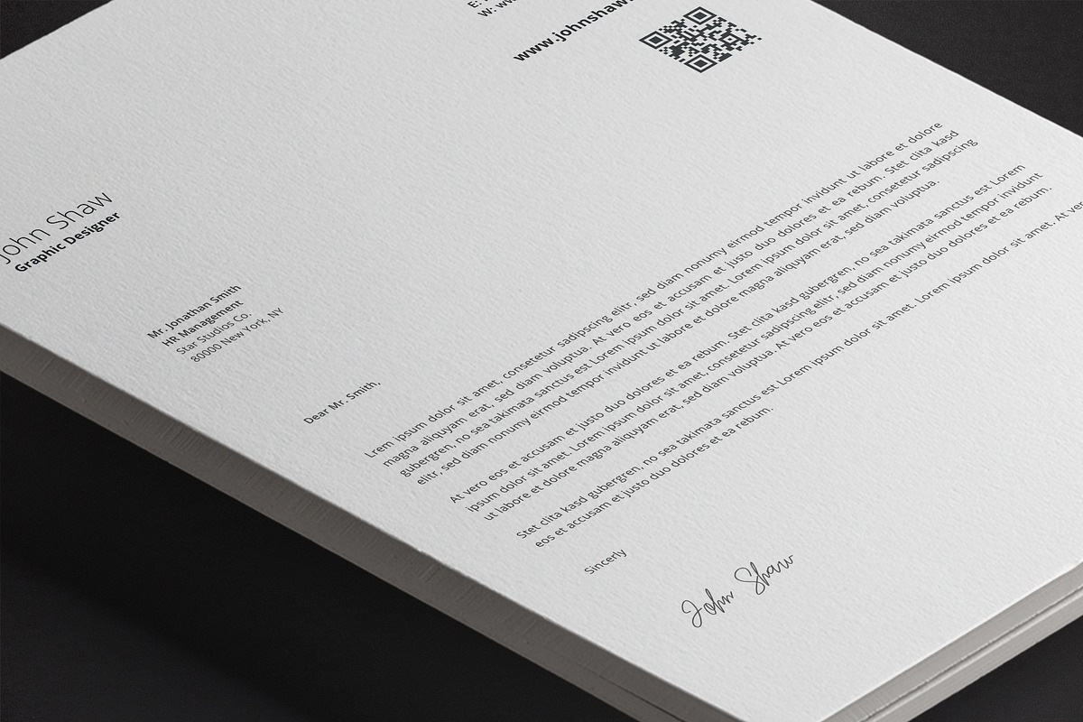 John Resume Template