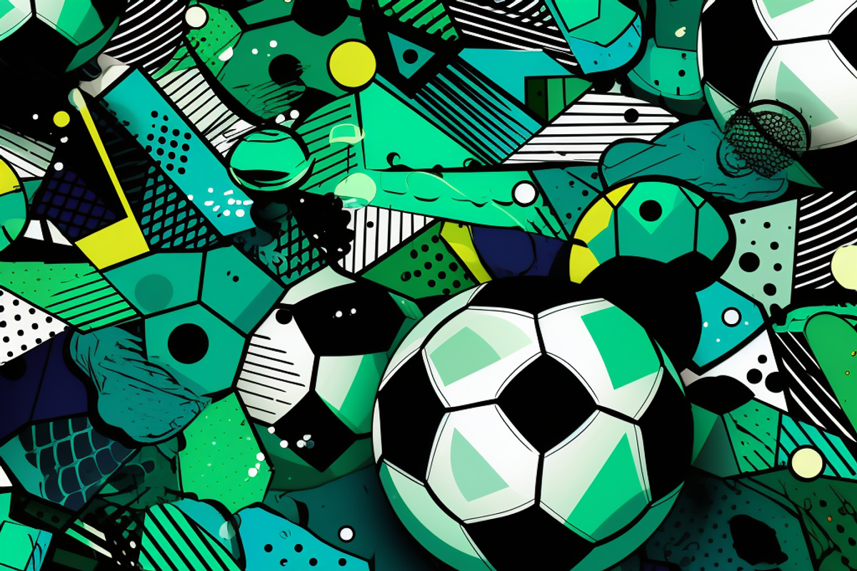 Soccer Seamless Pattern