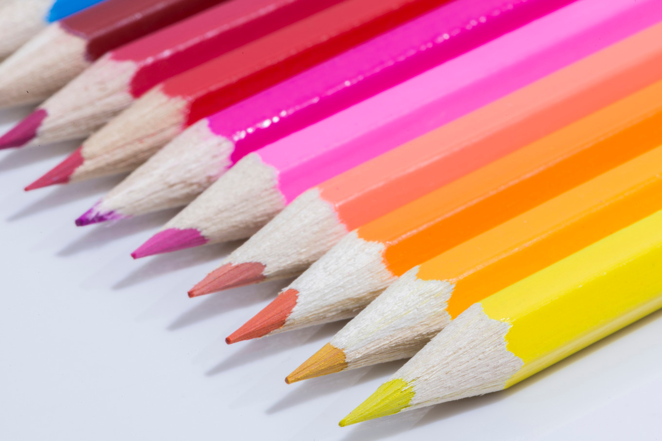 Colored pencils containing crayon, crayons, and paintings, a School ...