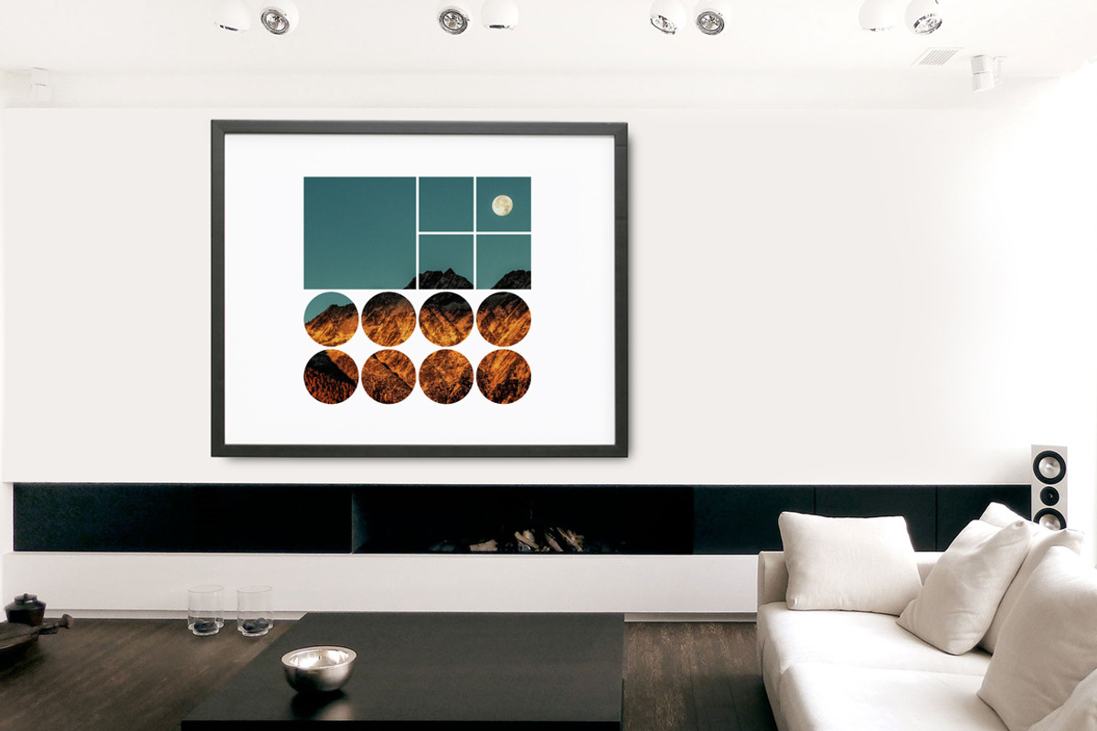 Grid Shape Masks - Bitmap & Vector, an Object Graphic by Offset ...