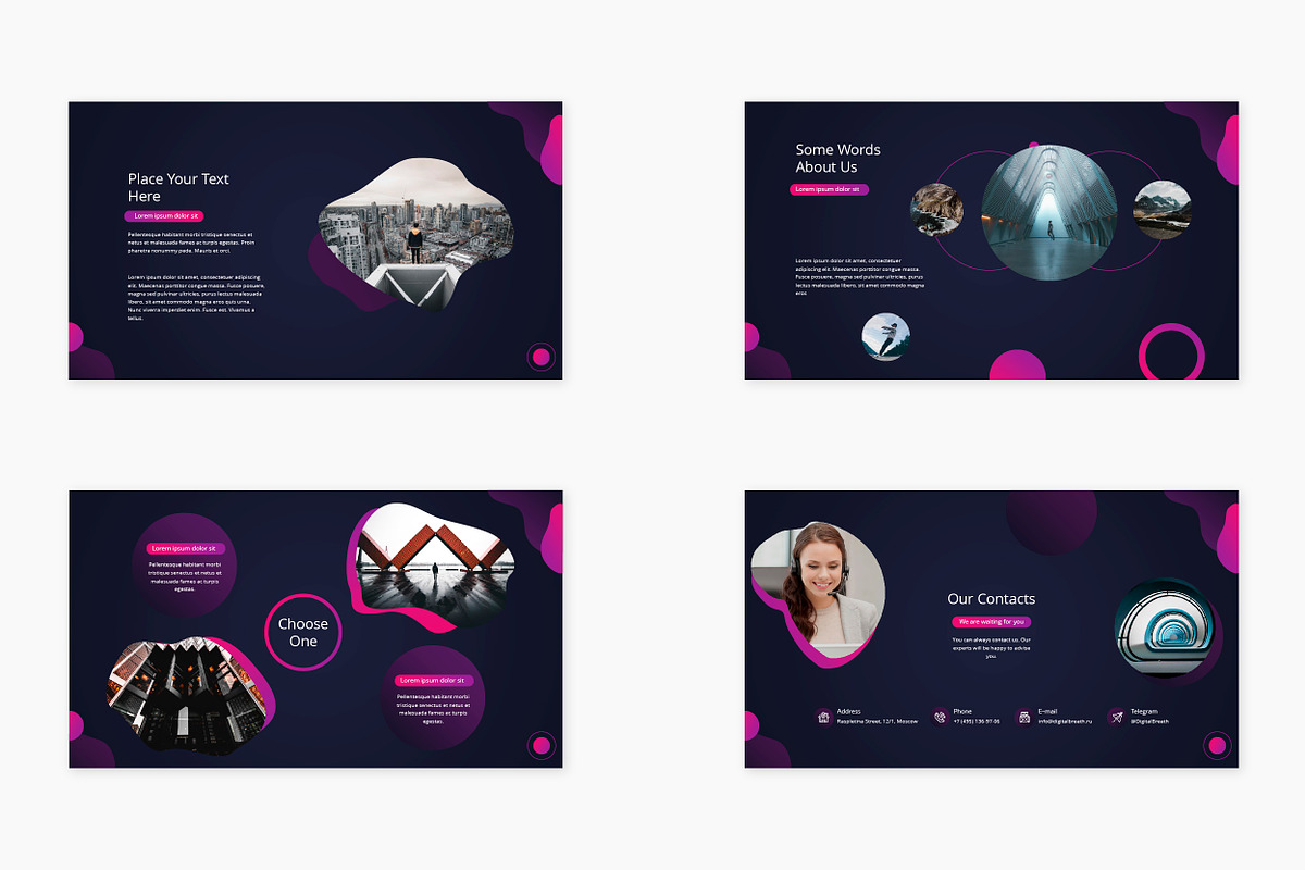 Pitch PowerPoint Template, a Presentation Template by Digital Breath ...