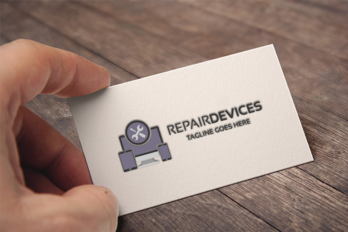 Repair Devices Logo, a Branding & Logo Template by Design_Planet