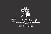 Fresh Chicks Logo, a Branding & Logo Template by MotionMount