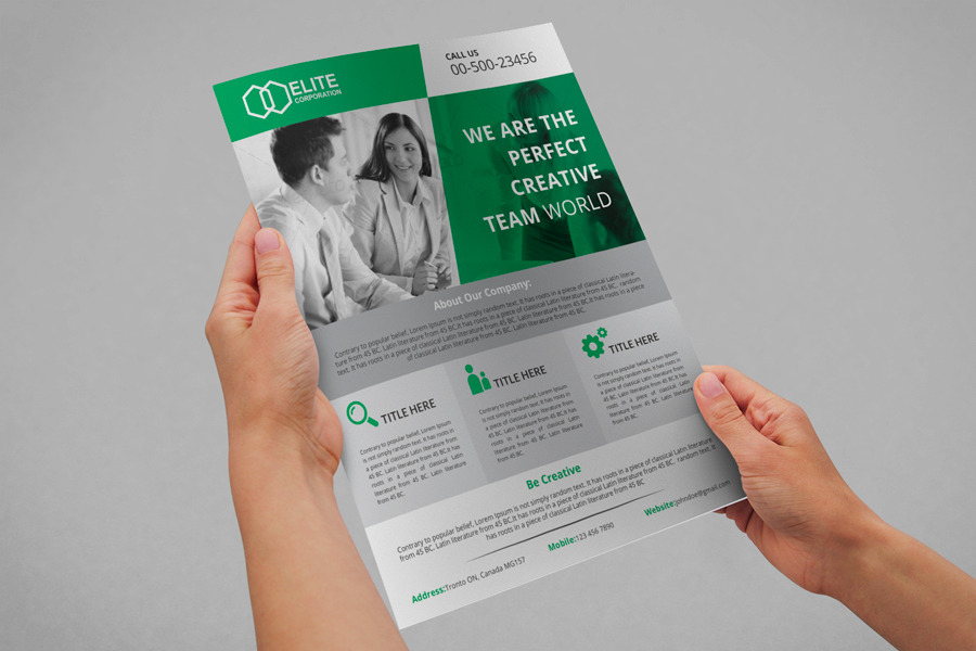 Flyer 14, a Flyer Template by Design'sTRIBE