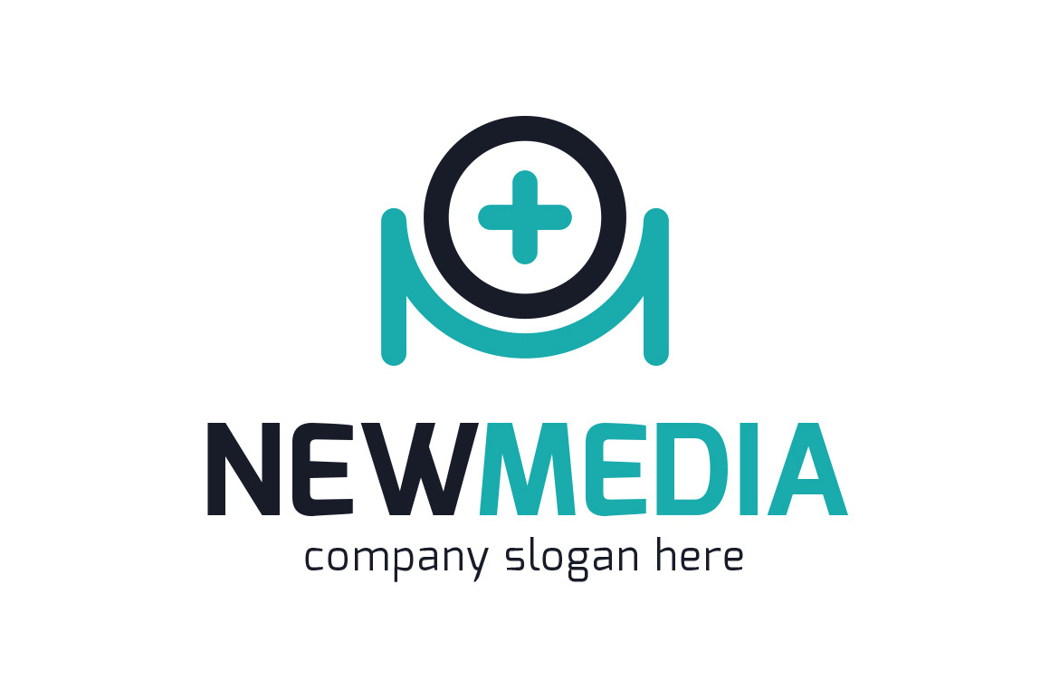 Media New Logo, a Branding & Logo Template by Dvotocka