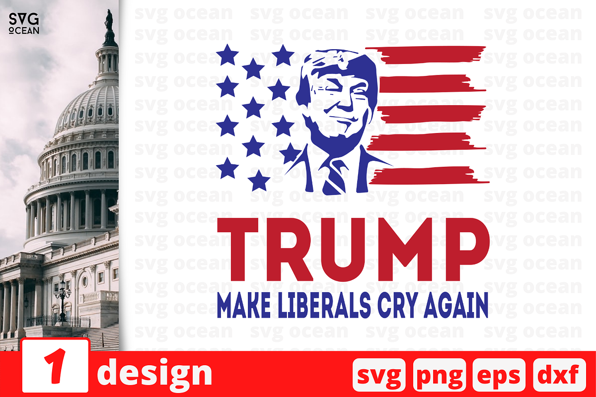 Trump SVG Bundle, an Illustration by svgocean