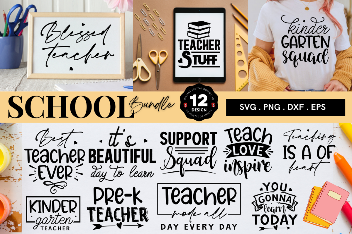 School SVG Bundle