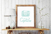 Printable Poster Capture Photography, a Decorative Illustration by ...
