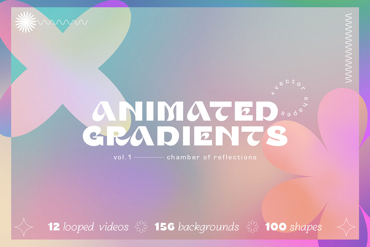 Animated Grainy Gradients, a Background Graphic by marmarina | Creative Market