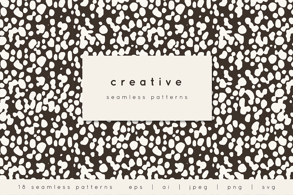 Creative Seamless Patterns Set, a Pattern Graphic by Curly_Pat