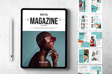 Digital Magazine Layout
