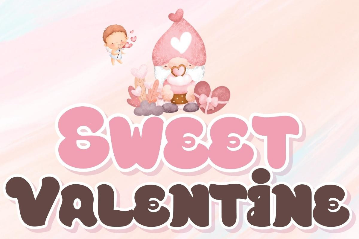 Sweet Valentine - Handwritting, a Handwritten Font by Charmingbear59.design
