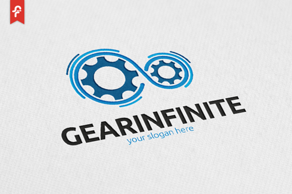 Gear Infinite Logo, a Branding & Logo Template by ft.studio