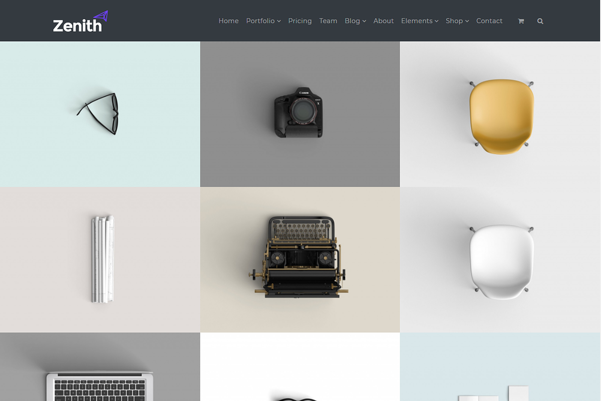 Zenith - Responsive WordPress Theme, a WordPress Template by Visualmodo