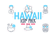 Hawaii Icons, an Icon by iconfield