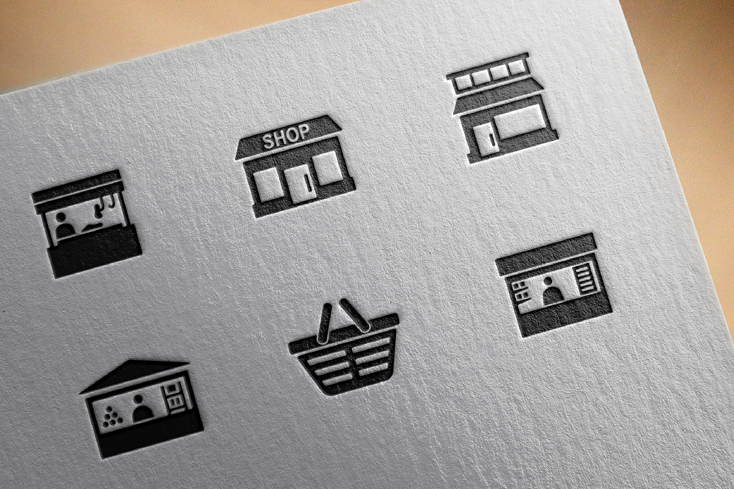 Store icons, an Icon by Palau | Creative Market