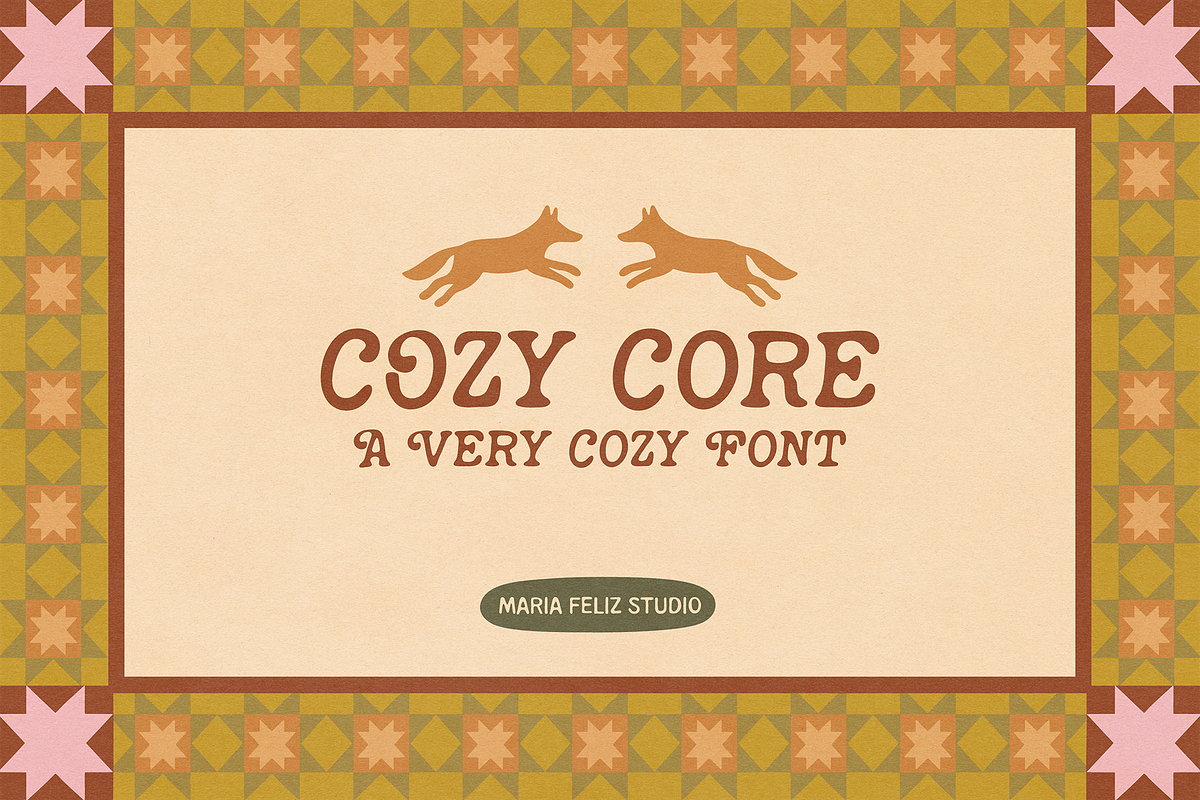 COZY CORE | SWEET COZY FONT