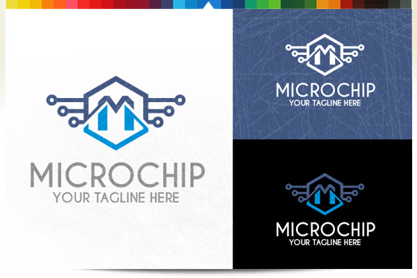 Micro Chip, a Branding & Logo Template by Acongraphic