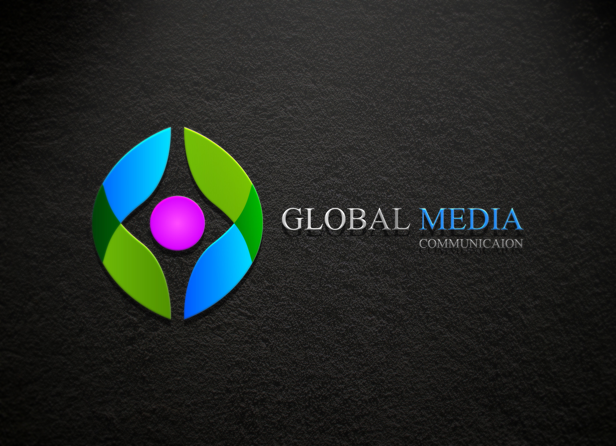 Global media Logo, a Branding & Logo Template by BdThemes