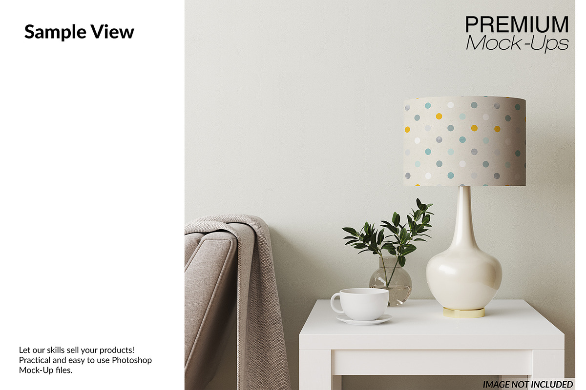 Lampshade Mockups, a Product Mockup by mock-ups
