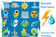 Alternative sources of energy, an Object Graphic by It's Time to Designs