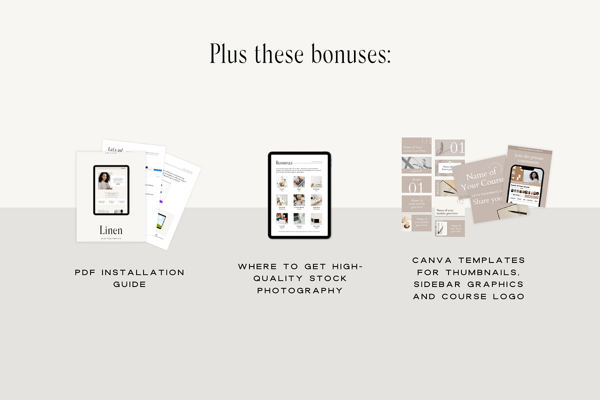 Kajabi Product Template for Courses