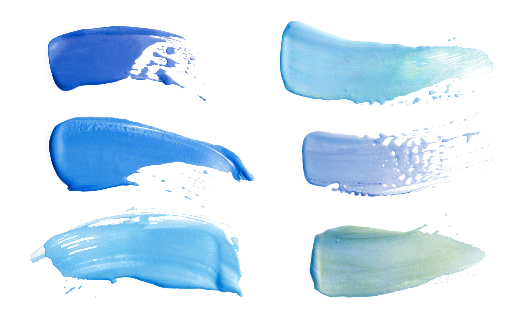 Abstract acrylic color brush stroke featuring brush, brushstroke, and ...