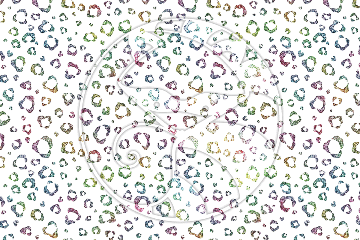 Seamless Glitter Animal Prints br, a Pattern Graphic by RaccoonGirl Design