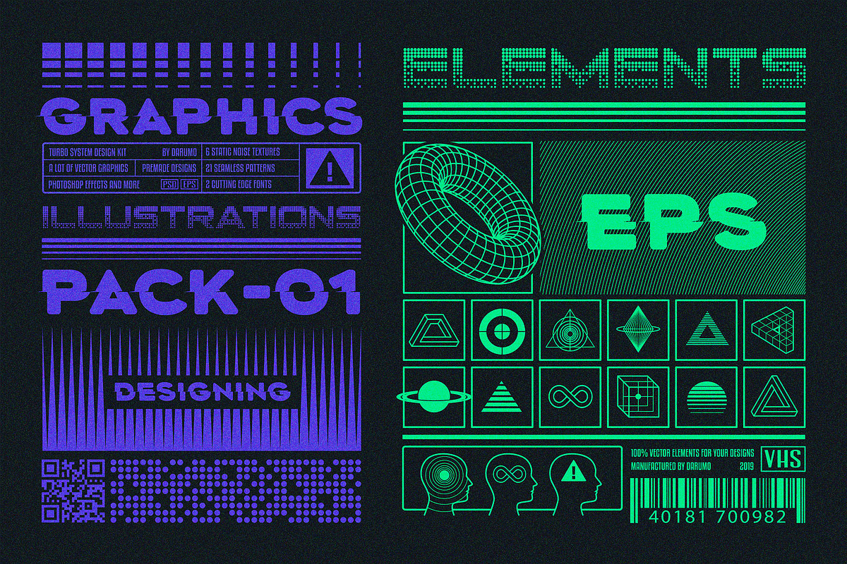 TURBO SYSTEM - Complete Design Kit, a Graphic by Darumo Shop