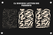 Hand Drawn Curly Banners, an Illustration by Texture Pics