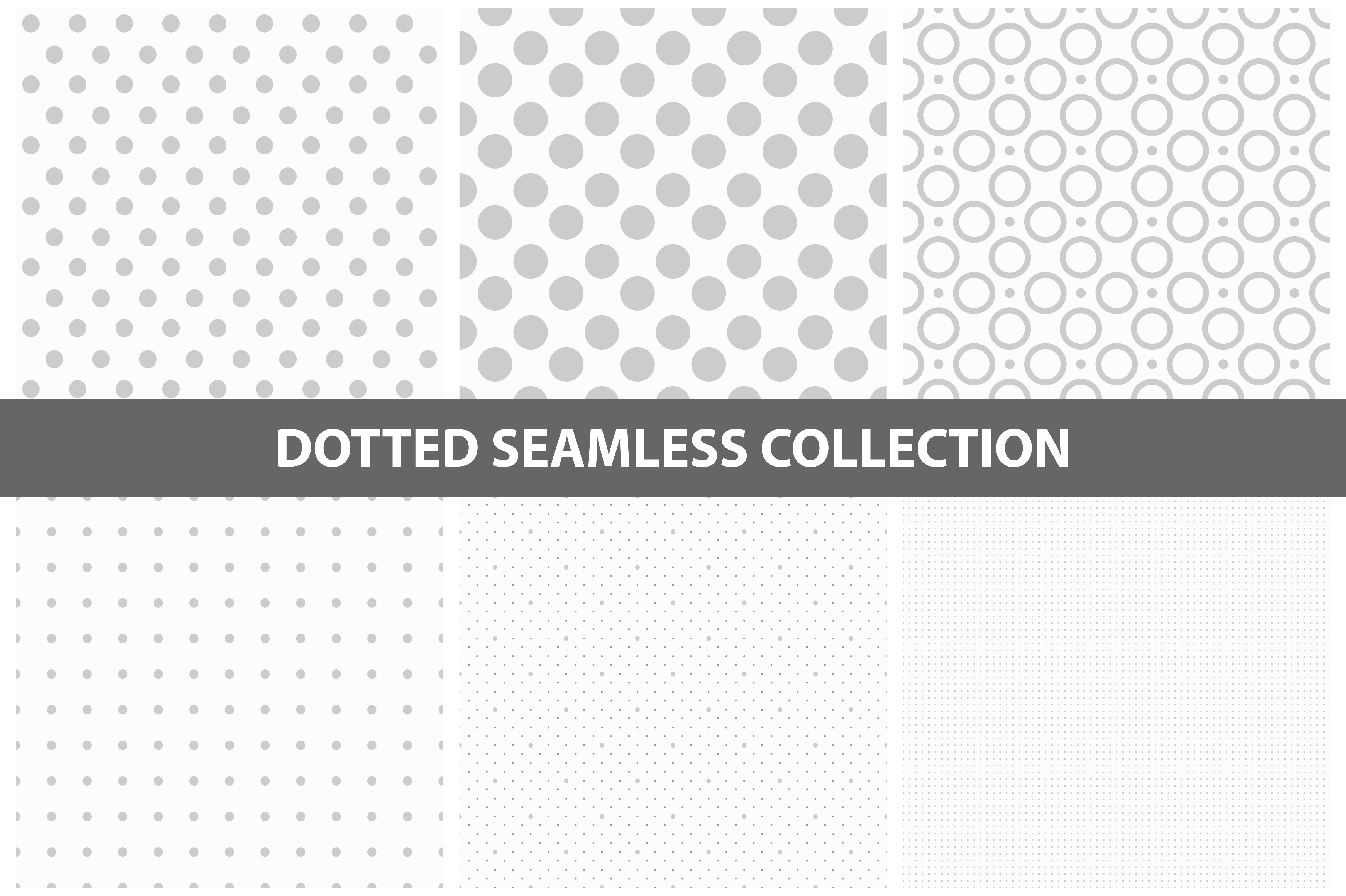 Dotted Seamless Patterns, a Pattern Graphic by ExpressShop