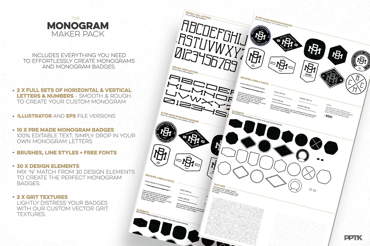 Monogram Maker Pack