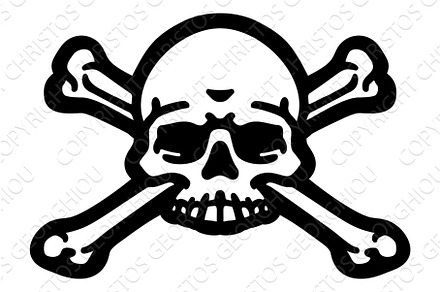skull and bones signs | Illustrations ~ Creative Market