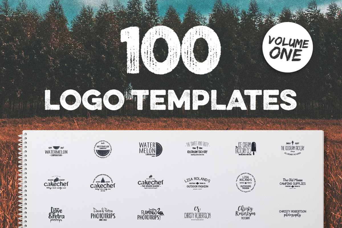 500 Logos Bundle, a Branding & Logo Template by Graphicdome