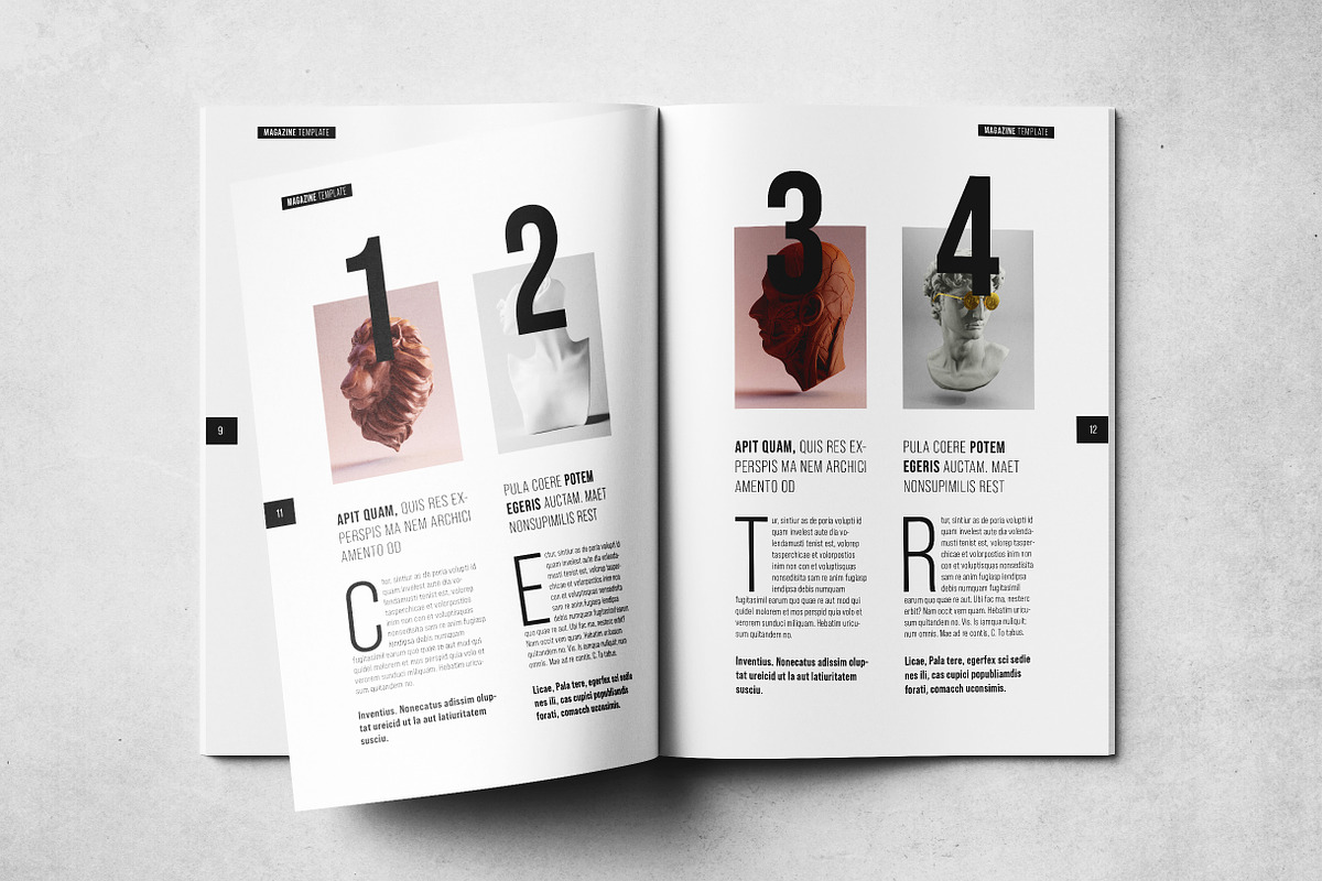 Creative Magazine Layout