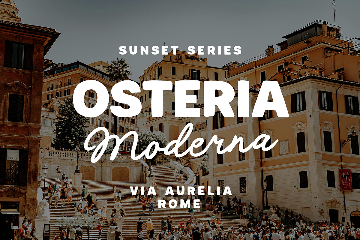 Maison du Soleil DUO, a Handwritten Font by supfonts