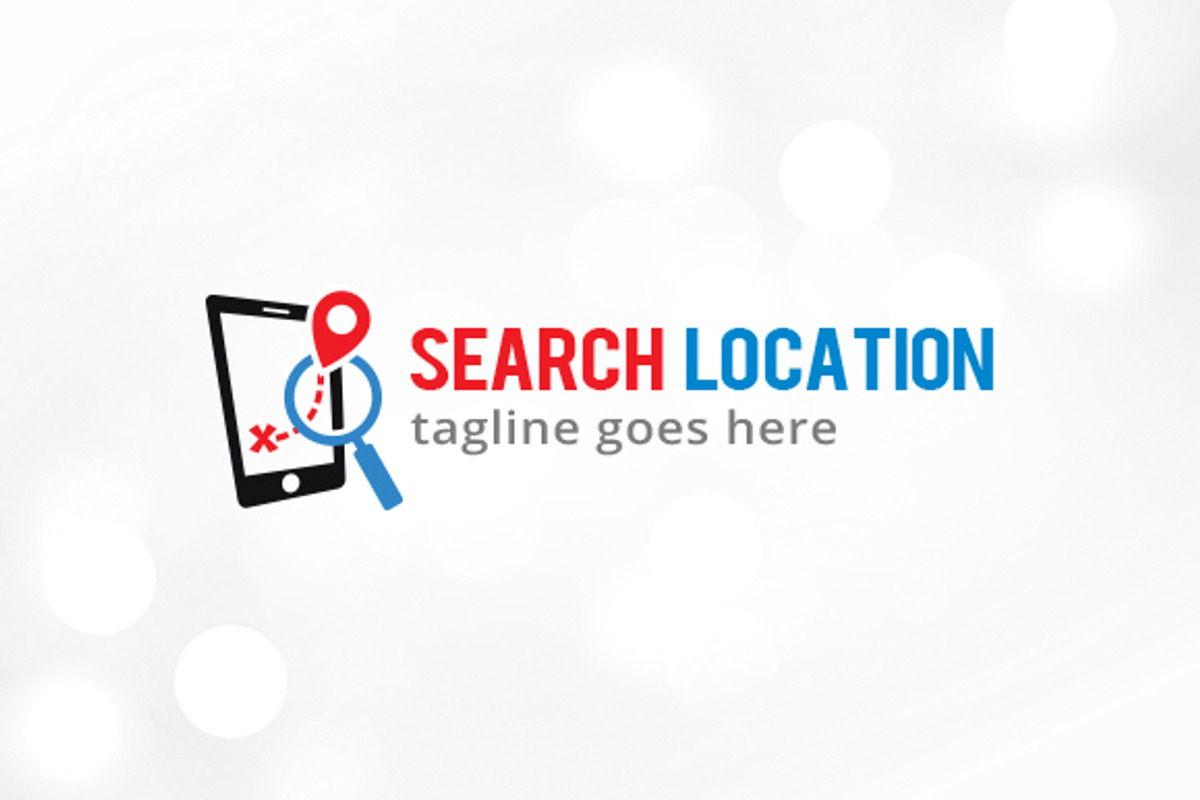 Search Location Logo Template, a Branding & Logo Template by gunaonedesign