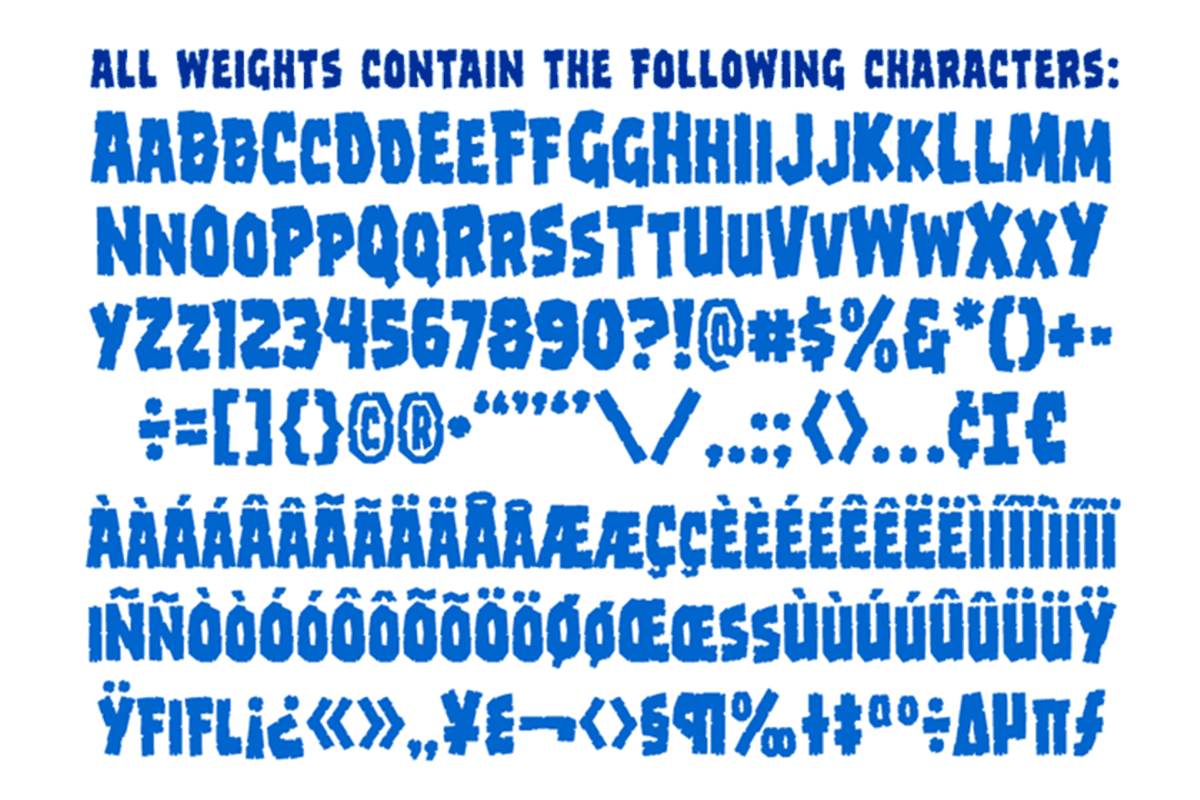 Frostbite - an icy crunch comic font, a Font by Comicraft Fonts