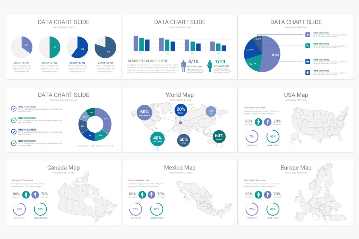 2 In 1 - Solutions PowerPoint Bundle, a Presentation Template by SlideArt