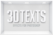 3D Text Effects, a Layer Style Add-On by Easybrandz