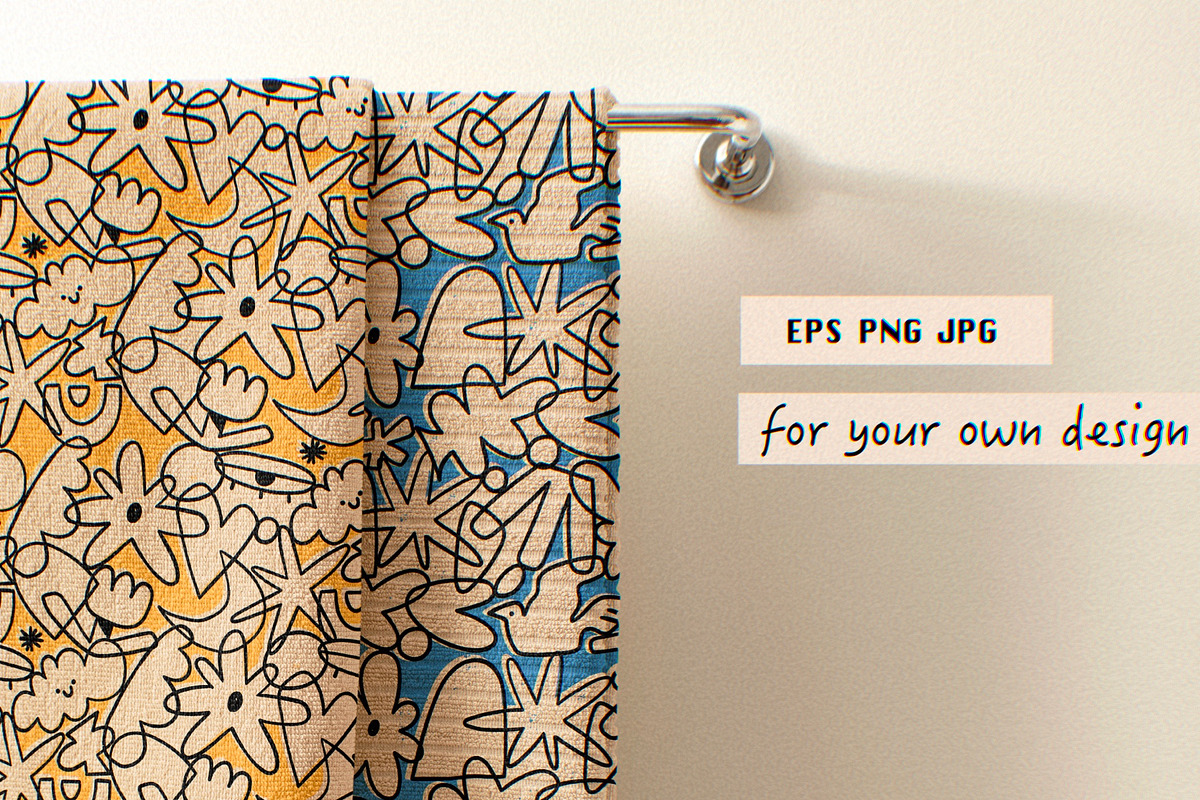 Oodles of doodles, a Pattern Graphic by Twisted Tail
