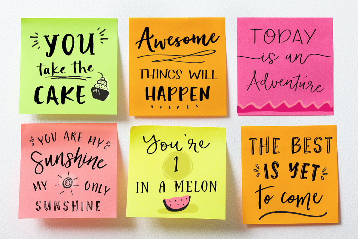 Angie Makes Font Bundle of Glory, a Handwritten Font by Angie Makes