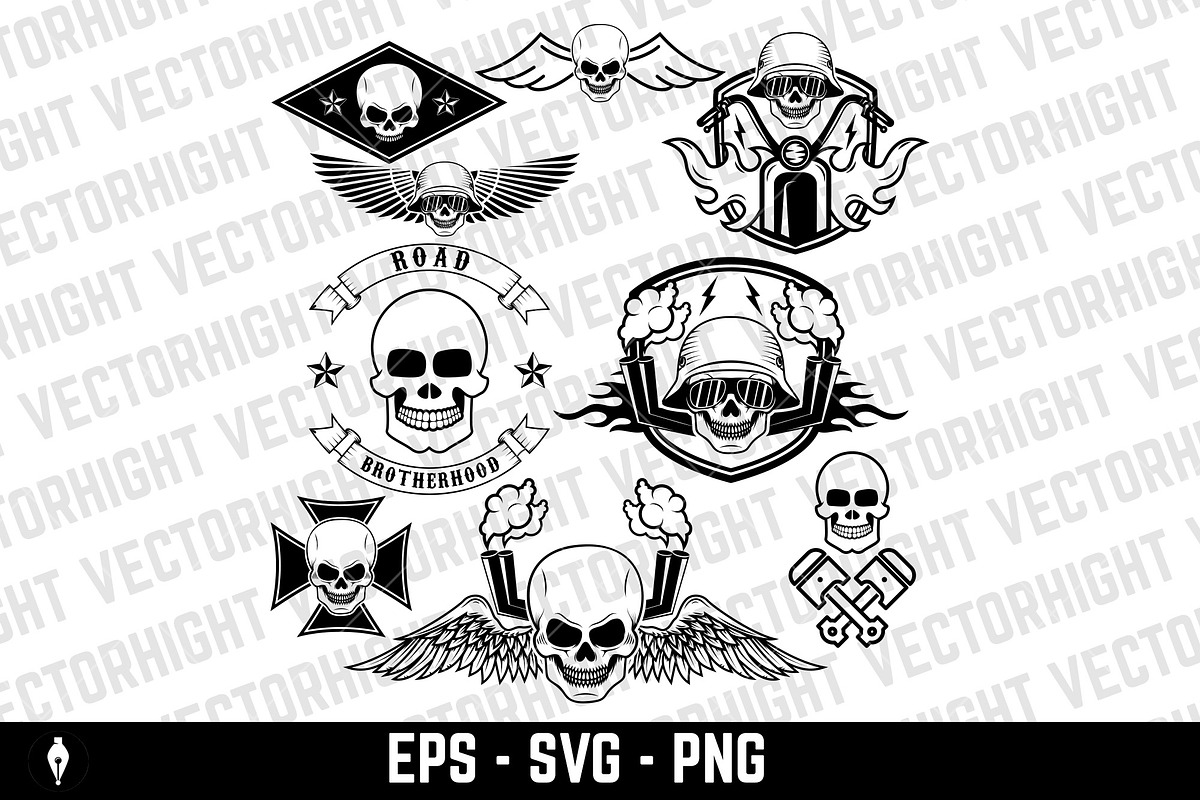 Motorcycle race, motorcycle club, an Object Graphic by Vectorhight