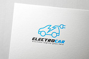 Electric Car Logo, a Branding & Logo Template by Slim Studio