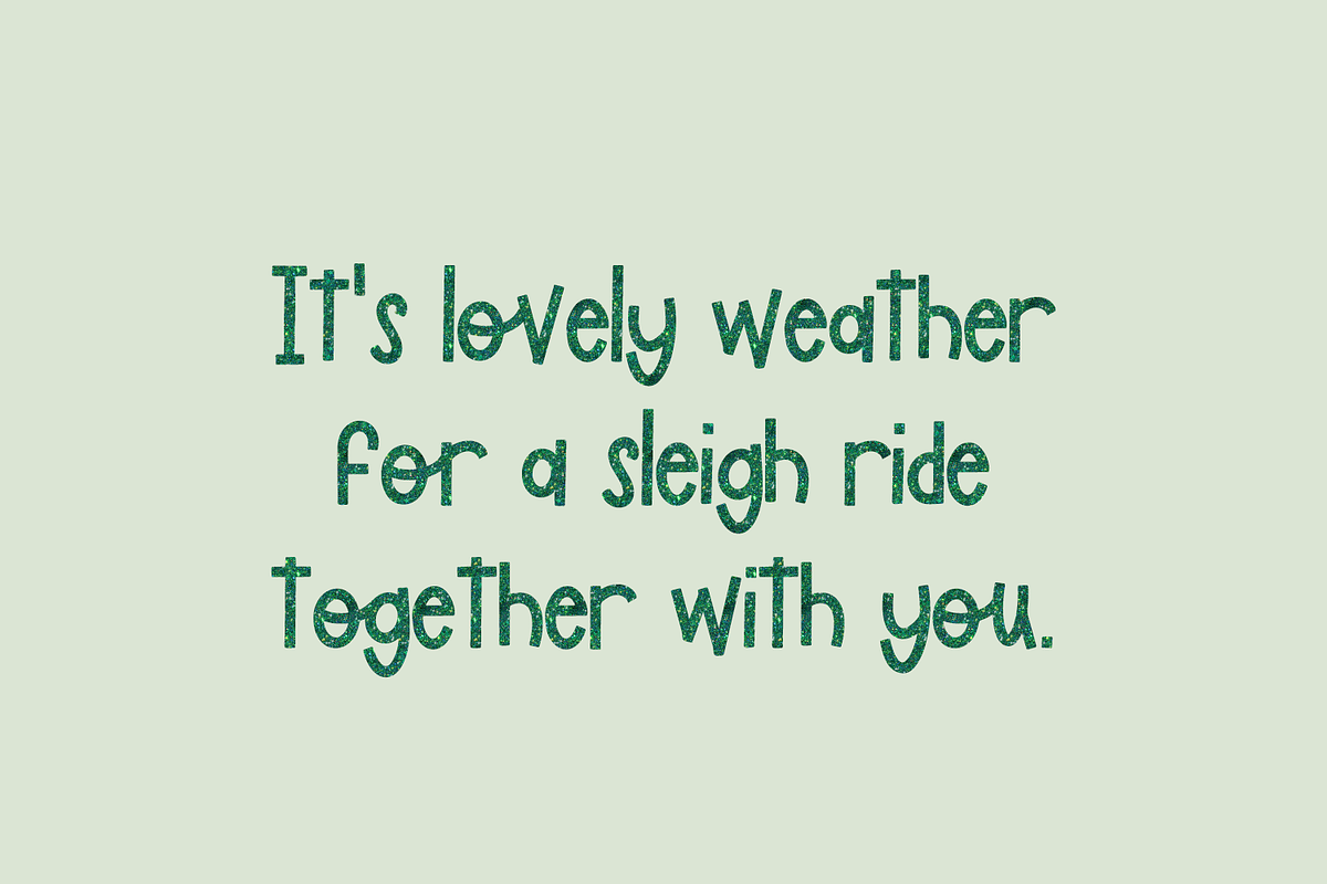 Twinkly Semi-Script Font, a Script Font by Beck McCormick