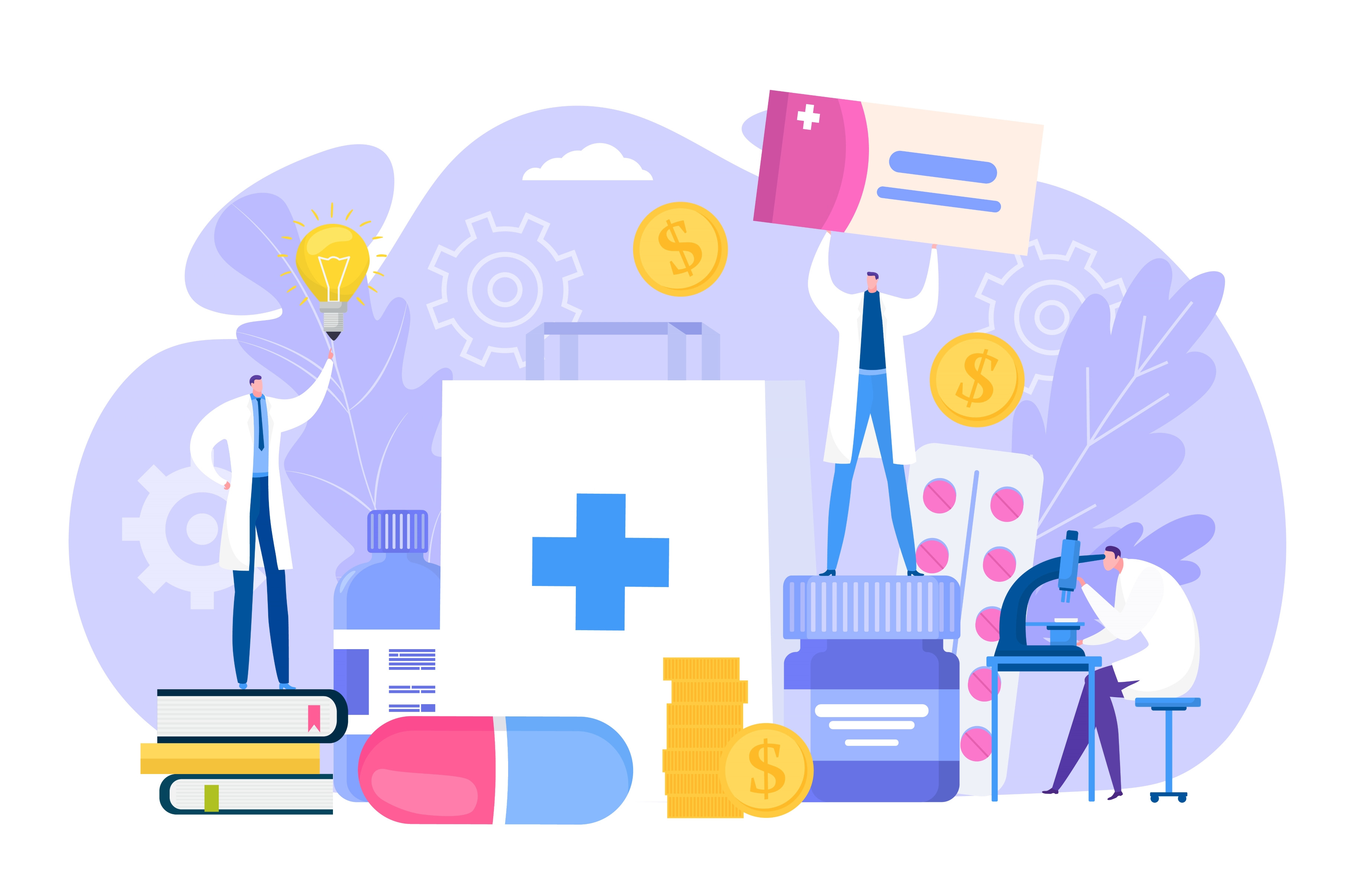 Pharmacy business, vector, an Object Graphic by KitVector