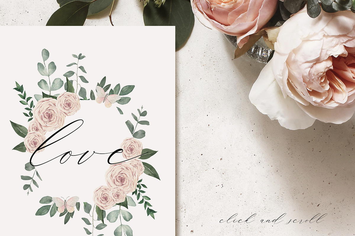 BUTTERFLY collection, an Illustration by LiChu Art | Creative Market